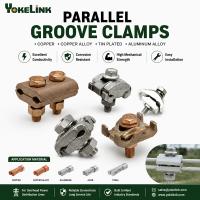 China Universal Copper & Aluminum Parallel Groove Clamp | Electrical Cable Connector Clamps for sale