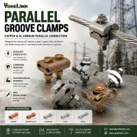 China Universal Copper & Aluminum Parallel Groove Clamp | Electrical Cable Connector Clamps for sale