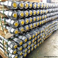 China ASTM F1554 Grade 55 Anchor Rods 3/4''–2 for Utility Pole Foundations for sale