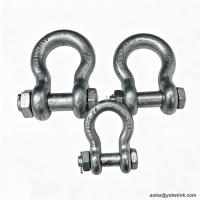 China HDG G209 Bow Anchor Shackle | Lifting Rigging Marine Hardware | RR-C-271 Anchor Shackle for sale