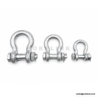 China Drop Forged Anchor Shackle | RR-C-271 Heavy Duty Rigging | ASME B30.26 Bow Shackle for sale