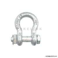 China Drop Forged Anchor Shackle | RR-C-271 Heavy Duty Rigging | ASME B30.26 Bow Shackle for sale