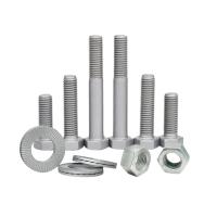 China Black Oxide EN 14399-4 HV Bolts Nuts Steel Construction Bolts for sale