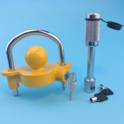 China Trailer hitch lock 1-7/8'', 2'' and 2-5/16'' all purpose Adaptable type for sale