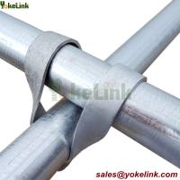 China Cross Connector for Greenhouse Purlin Clamps Cross Brace galvanized Steel for sale