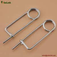 China Spring Wire Coiled Tension Safety Pin, Small body Diaper Pin ,Zinc Finish Safety Pin Wire for sale