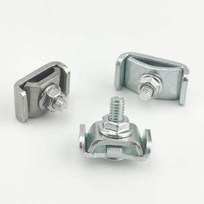 China Steel Wire mesh cable tray connector clamp for cable tray system for sale