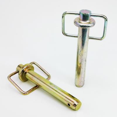China 7/8 inch Forged Hitch pins with lynch pin for farm Tractors and Trailers for sale