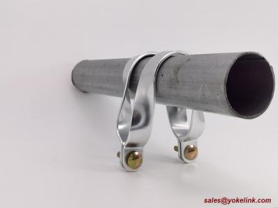 China Aluminum Purlin Clamp / Cross Connector for Greenhouse 2-1/2