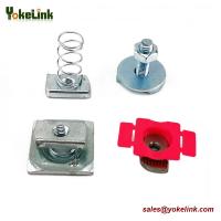 China Stainess Steel Channel Nuts With Plat Washer for PV Panel Installation for sale
