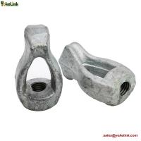 China Forged Thimble Eye Nut for Pole line hardware for sale