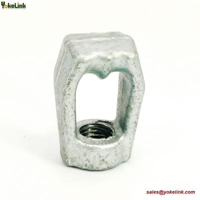 China Forged Twin Eye Nut Double Thimble Eye Nut for Poleline Hardware for sale