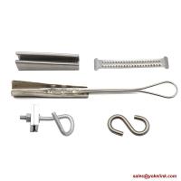China 1-2 Pair Stainless Steel Telecom Drop Wire Clamp for Telecommunication for sale