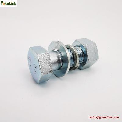 China M22 EN 14399 DIN 6914 ISO 7412 DIN 7990 High strength Structural Bolts Class 8.8 for sale