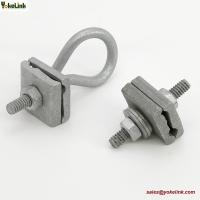 China Galvanized D Cable Lashing Wire Clamp 1/4