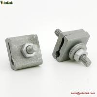 China Galvanized D Cable Lashing Wire Clamp 1/4