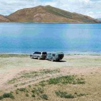 China 4x4 Off Road Camper Trailers NJSTAR Small Campers With Bathrooms for sale