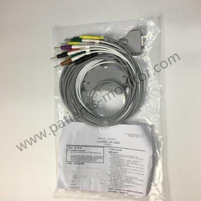 China Fukuda Denshi ECG Machine Parts Lead Cable CP-204JC 15 Pin 12 Lead  IEC 3.9M for sale