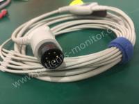 China Medical Accessories Edan F2 F3 F6 F9 Fetal Monitor ECG Cable 5 Lead ZEC121 20201119074 Compatible for sale