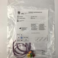 China PHiliph Neonatal ECG Lead Set Unshielded 3 Lead Miniclip IEC 0.7M M1626A 989803144951 for sale