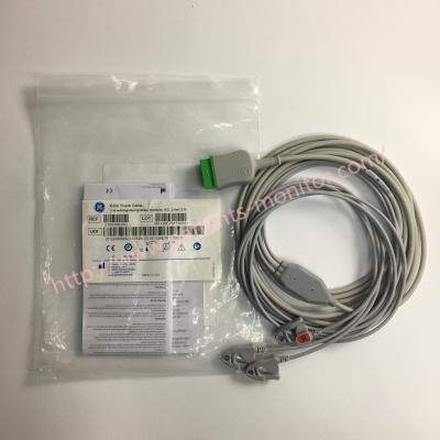 China REF 2106309-002  GE ECG Trunk Cable 3-Ld Wire Integrated Grabber Leadwire IEC 3.6m 12ft for sale