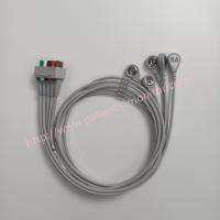 China REF 2106381-001 GE Adult ECG Leadwire Set 5-Lead Snap AHA 74cm 29in for sale