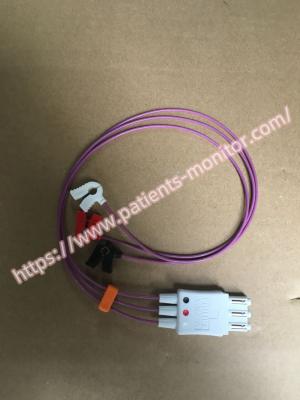 China PHiliph ECG Leads CBL Unshielded 3 Ld Miniclip AAMI 0.45m 989803144931 M1622A for sale