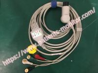 China Edan F9 Fetal Monitor ECG Cable ZEC121 20201119074 Compatible Medical Equipment White for sale