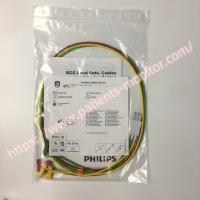 China 989803145101 Patient Monitor Accessories PHiliph ECG Lead Set 3 Leadset Grabber IEC ICU 1M M1672A for sale