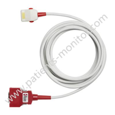 China Masima 2058 Red PC-04 LNOP Series 20 Pin Connector SpO2 Patient Extension Adapter Cable 4FT/1.2M Medical Equipment for sale