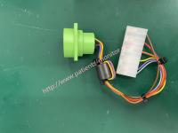 China SCHILLER DEFIGARD 4000 Defibrillator Machine Parts ECG 6 Pins Connector Cable for sale