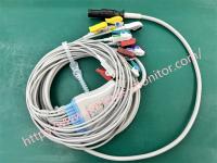 China IEC Patient Cable 10 Strand Clamp For Mortara Q-Stress 60-00186-01 Compatible With 10 Lead EKG Cable Colorful Grabb for sale