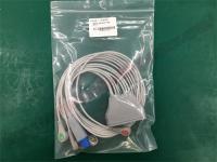 China PHiliph ECG Lead Wire DLP-011-05 IntelliVue MX40 Patient Monitor ECG 5 Lead Buckle AAMI+Spo2 for sale