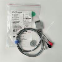 China Edan Reusable 3-Lead ECG Cable , Snap , AHA EL03DASY1  For  Medical Machine for sale