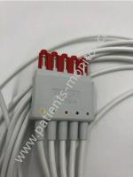 China Healthcare ECG Machine Cable M1604A CBL 5 Lead ICU Snap Chest IEC 989803144921 Reusable Length:1.0M for sale