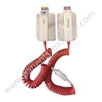 China GE Marquette Cardioserv Defibrillator Paddle with Cable Connector 21730403 Replacement Part for sale