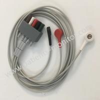 China Mindray 3-Lead ECG EKG Cable EL6301B 0010-30-42734 For Adt/Ped AHA Snap Reusable for sale