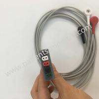 China Mindray 3-Lead ECG EKG Cable EL6301B 0010-30-42734 For Adt/Ped AHA Snap Reusable for sale