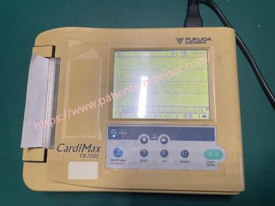 China FUKUDA CardiMAX FX-7202 12 Leads ECG Electrocardiogram Machine Used Repair for sale