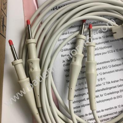 China 12-Lead Limb Lead Set Aami / iec REF 989803151731 Long For TC50 TC70 ECG Machine for sale