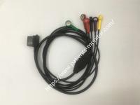 China Zoll M Serve Defibrillator ECG Leads Chest 6 Leads  Cable PN 3012-0021-02-12 REV B for sale