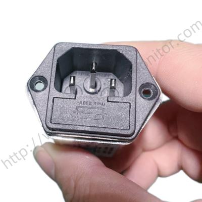 China GE B650 Patient Monitor Power Interface 3-prong Plug Power Connector Replacement Parts For Hospital for sale
