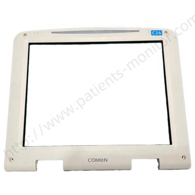 China Comen C26 Fetal & Maternal Monitor Parts Display Front Panel Plastic Cover Case 043-000692 For Hospital Medical Device for sale