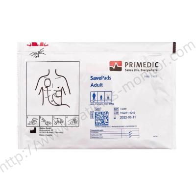 China Metrax Primedic Defibrillator SavePads 73288 Disposable Adult Electrode Pads With Wires Medical Accessories for sale