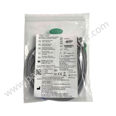 China Edan EL05DASY 02.04.241961 ECG Cable 5-lead Snap AHA Reusable For Edan IT20 Telemetry Transmitter New Original Medical Accessories for sale