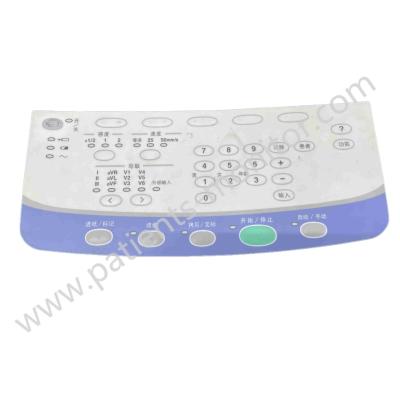 China Key Membrane M0828 6123-90706 For Nihon Kohden ECG-2250 ECG Machine Used-good Medical Equipment Parts for sale