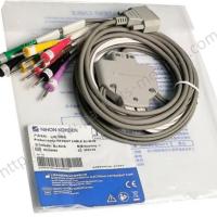 China NIHON KOHDEN ECG Patient Cable BJ-961D 10 Leads IEC Color Code TPU Cable For ECG Machine for sale