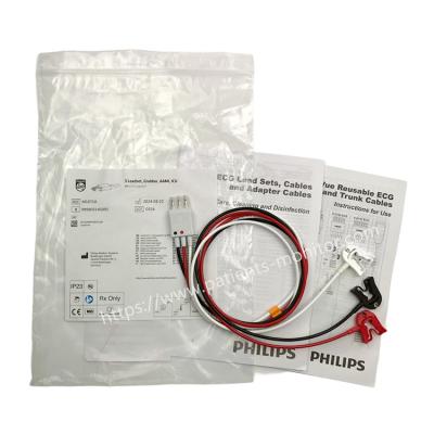 China Philip 3 Leadset ECG Cable Grabber AAMI ICU M1671A New Original for sale