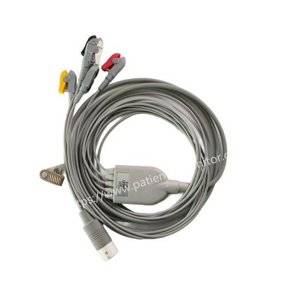 China PHiliph 5 Lead IEC ECG Cable Leadset Grabbers 989803143191 12Pins New Original for sale