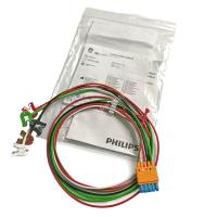 China Philiph ECG Cable 5 Leadset Grabber 1.6m AAMI M1973A 989803125861 Original New for sale